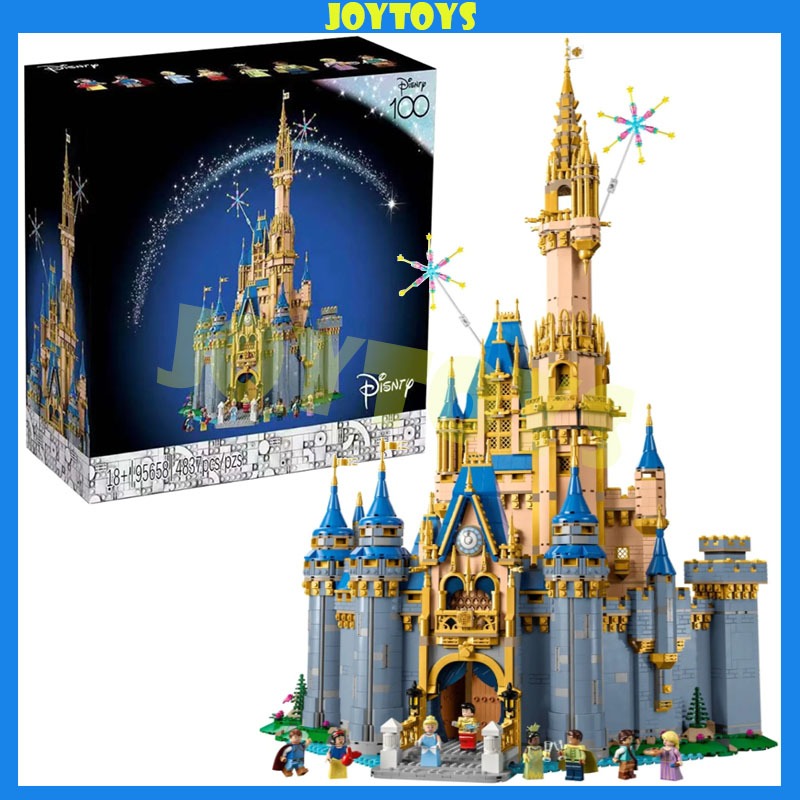 Disney Series 43222 The Disney Castle Building Block Ornament Children ...