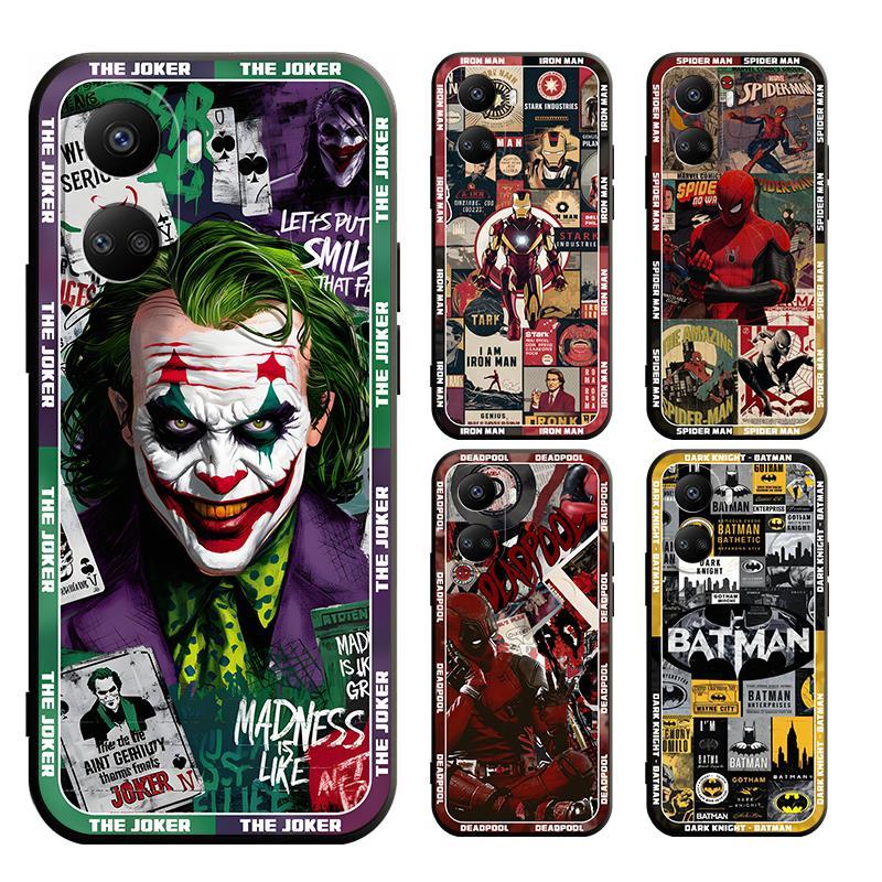 casing for huawei Nova Y61 Y70 Y71 10 9 SE 7 7i 5T 3i Pro Marvel Heroes ...