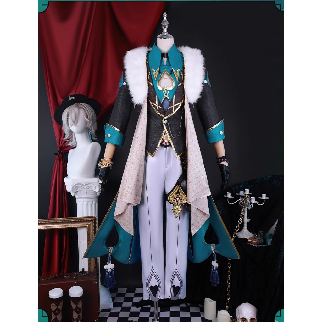 【Ready Stock】WUDU Aventurine Cos Honkai: Star Rail Cosplay Costume Game ...