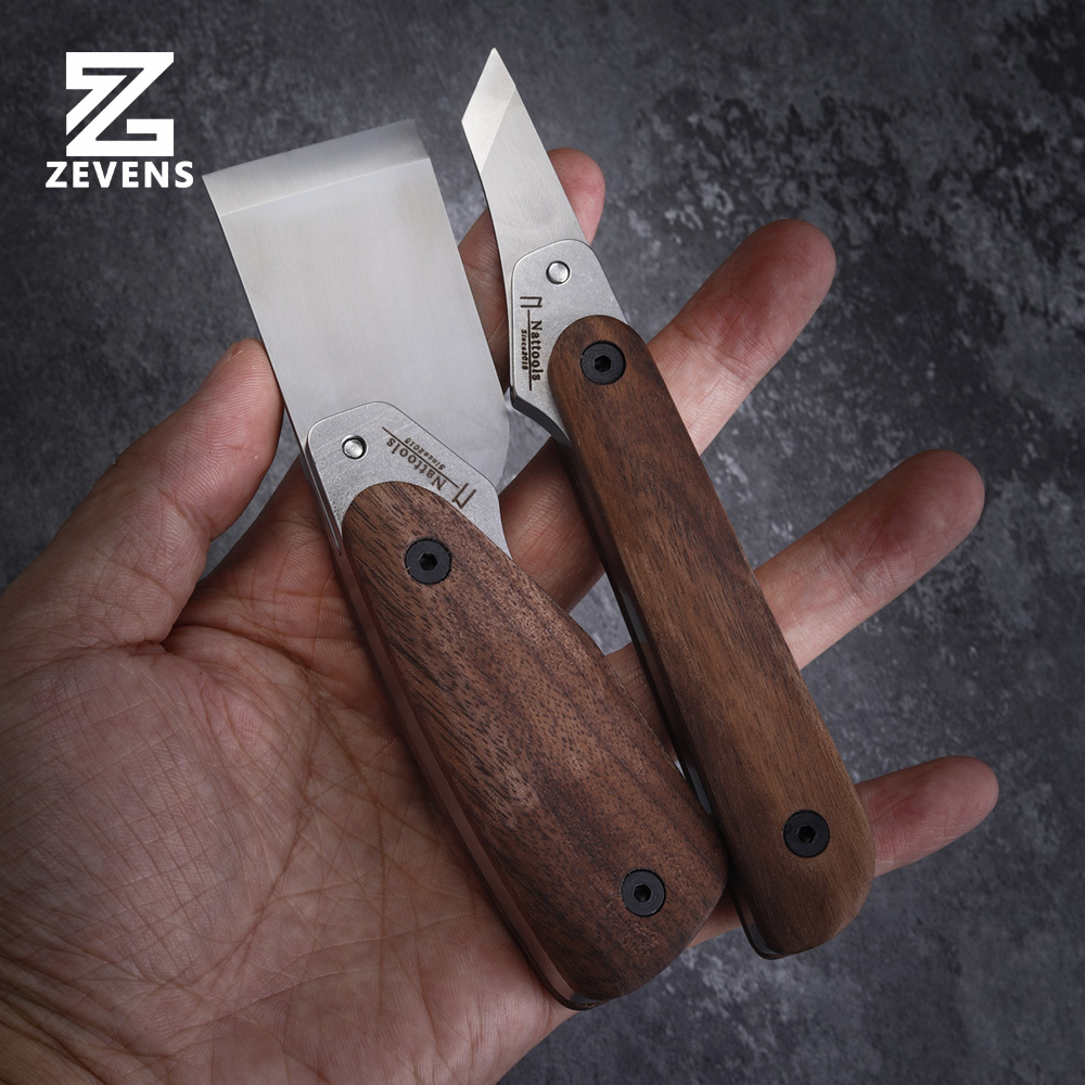 Nattools Leather Cutting Knife Pencil Knife DC53 Steel Knife Handmade ...