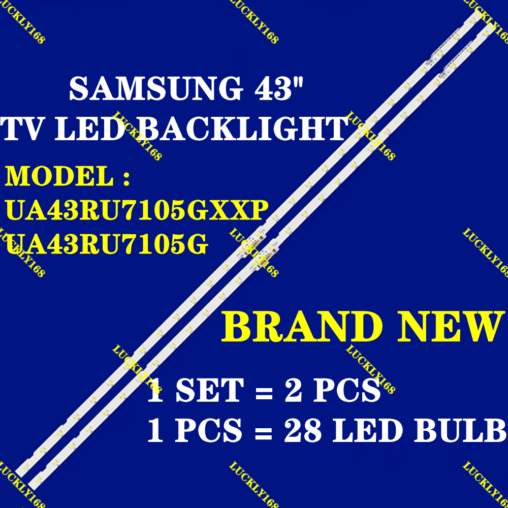 SAMSUNG UA43RU7105G 43INCH LED TV BACKLIGHT UA43RU7105 UA43RU7105GXXP ...