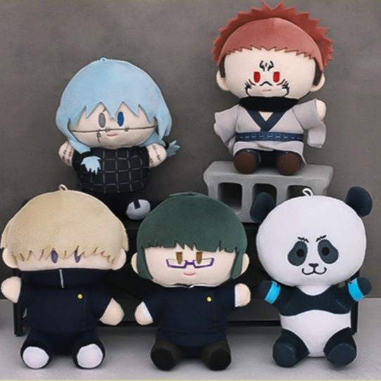 Original Jujutsu Kaisen Anime Plush Pendant Fushiguro Toji Amanai Riko ...