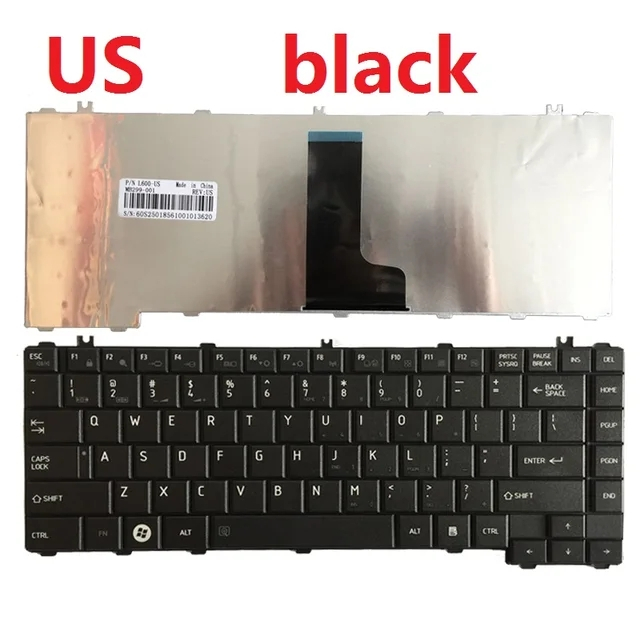NEW Laptop keyboard for toshiba Satellite C600 C640 C640D C645 C645D ...