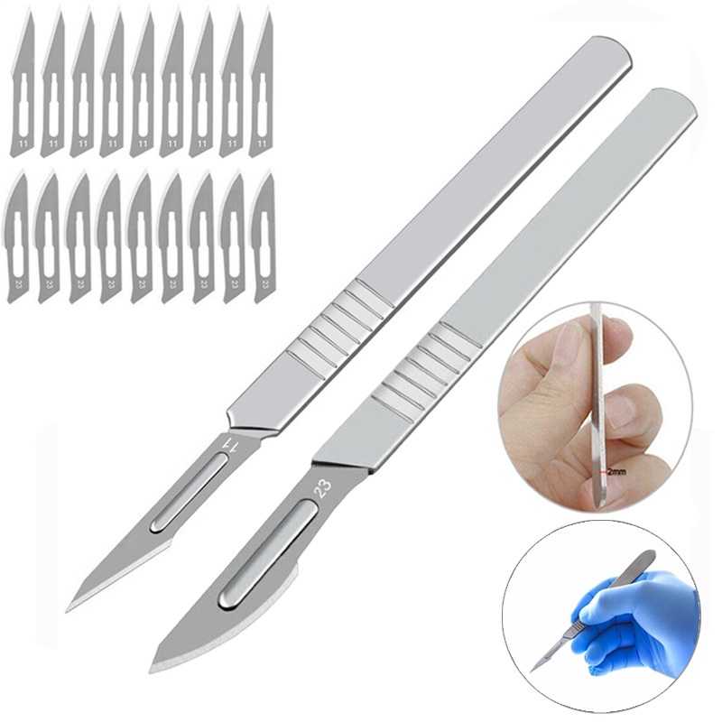11/12/23# Sterile scalpel blades Set Carbon steel surgical blade with ...