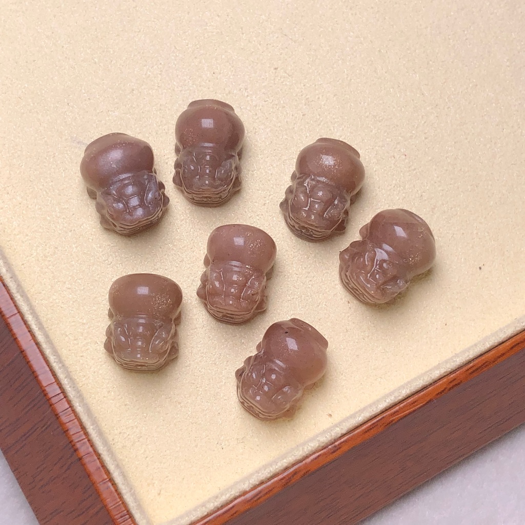 Natural Sunstone Pixiu Crystal Accessory Glorious Guardianship | Shopee ...