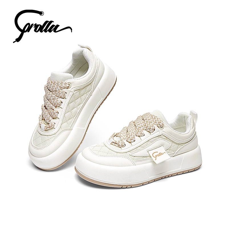 COROLLA rubber shoes for women White Sneakers Latest Casual chunky ...