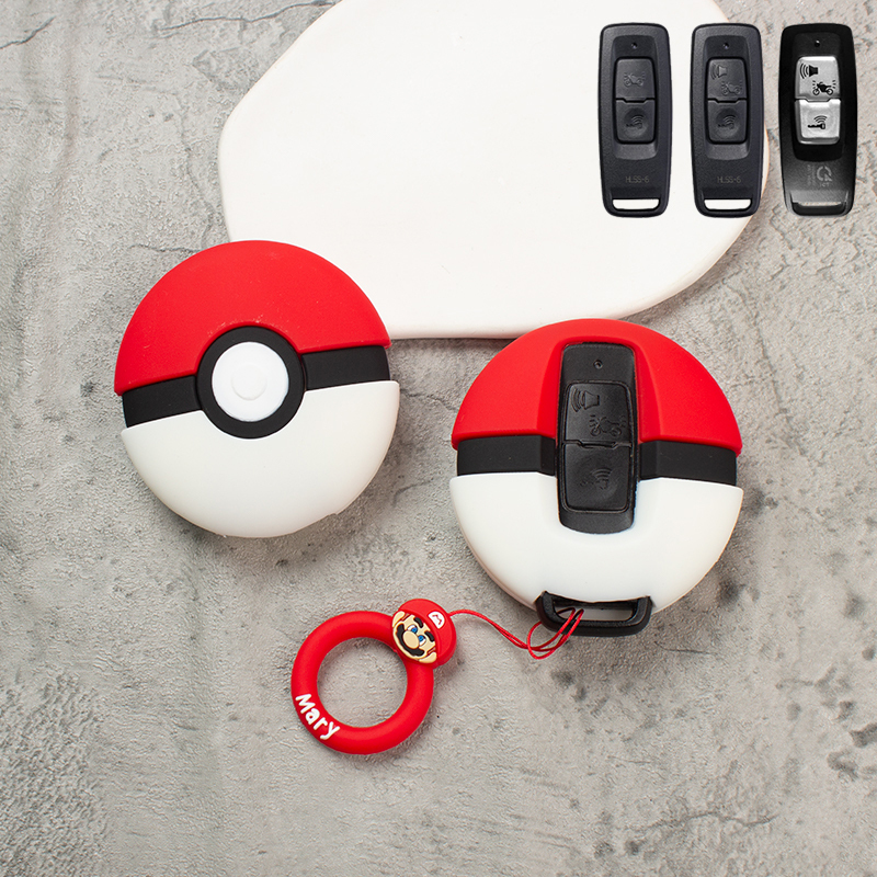 Cartoon Pokeball cover for Honda PCX160 Adv160/150 Click160 AirBlade160 ...