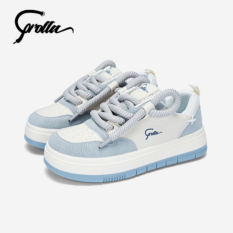 COROLLA Sky Premium Sneakers Blue White Latest Fashion Shoes Women's ...