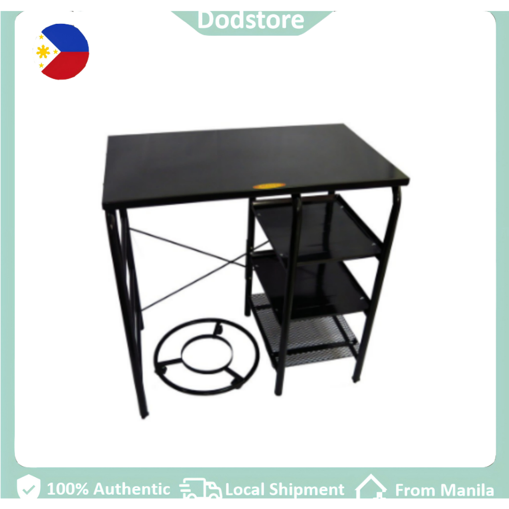 All Metal Gas Stove Stand with LPG roller KGS 124 Kitchen Organizer ...
