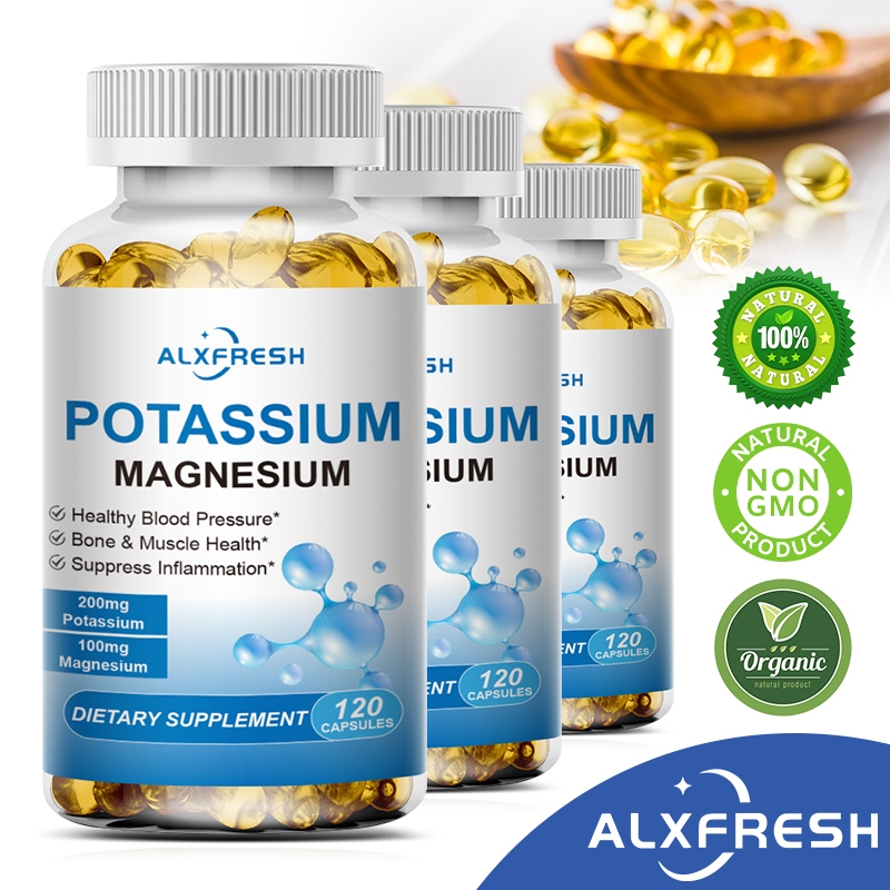 Potassium Magnesium Capsule – Muscle, Bone, & Heart Health ...