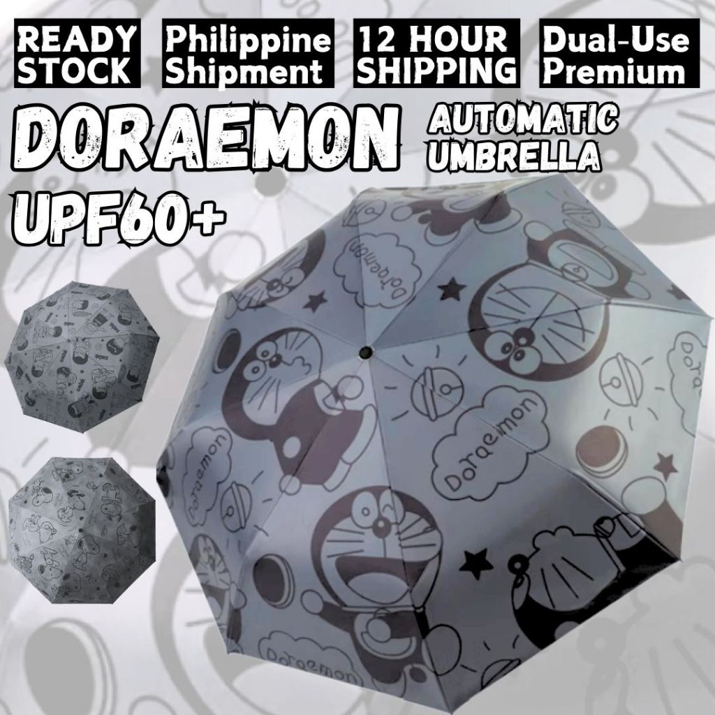 （Ready Stock Manila）Doraemon Umbrella Sunscreen Anti-Ultraviolet Female ...