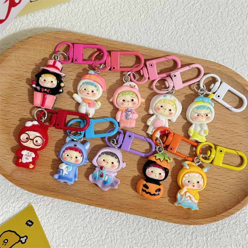 Ozai Cute Pendant Ozai Epoxy PVC Keychain DIY Kawaii | Shopee Philippines