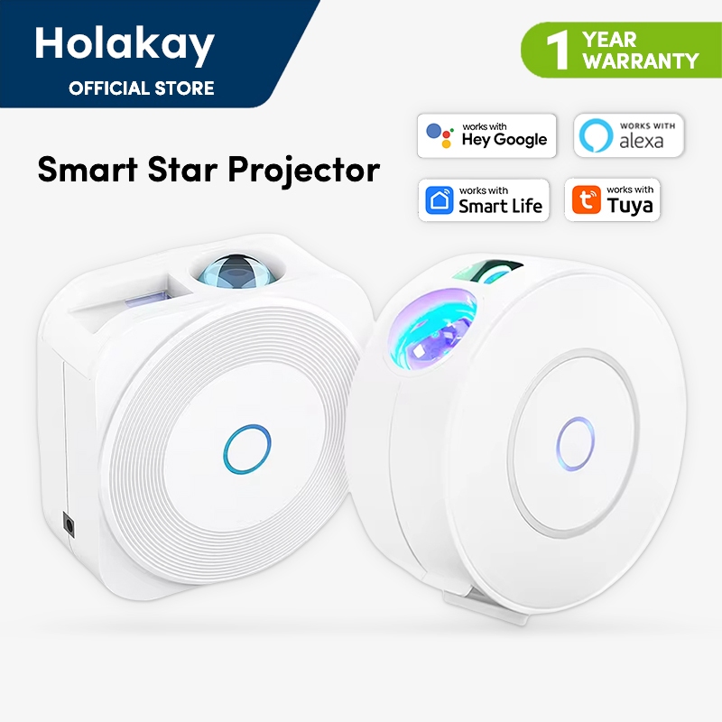 Tuya WiFi Smart Star Projector Galaxy for Holiday Party APP Control ...