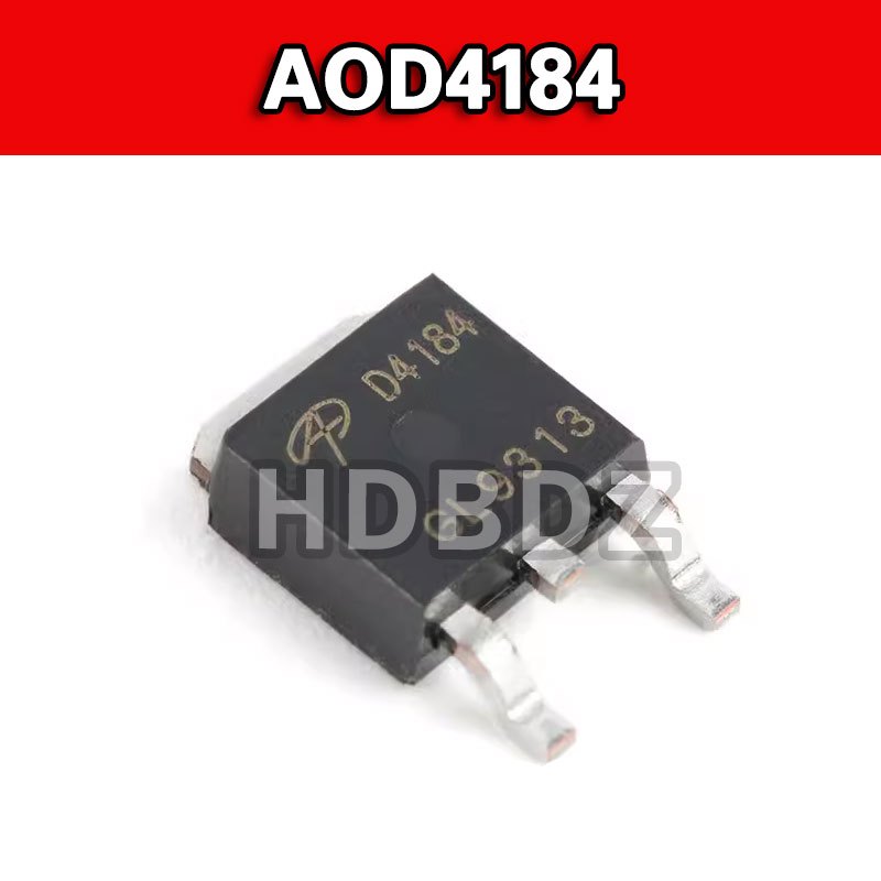 20pcs AOD4184 D4184 TO-252 N channel 40V/50A MOSFET Field Effect Tube ...