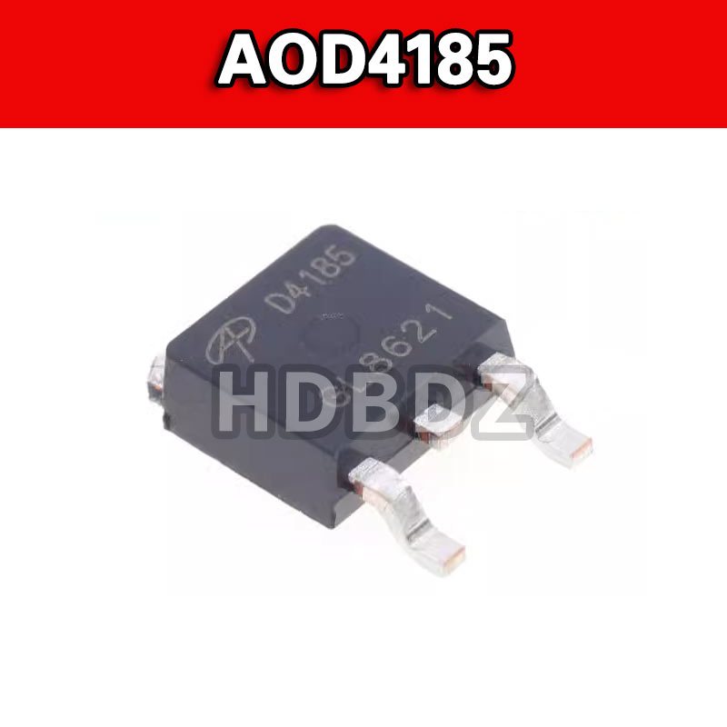 20pcs AOD4185 D4185 TO-252 P Channel -40V/-40A MOSFET Field Effect ...