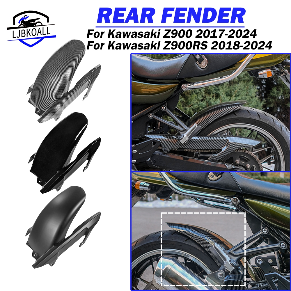 LJBKOALL Z900 Z900RS Rear Fender Mudguard for Kawasaki Z 900 RS 2024 ...