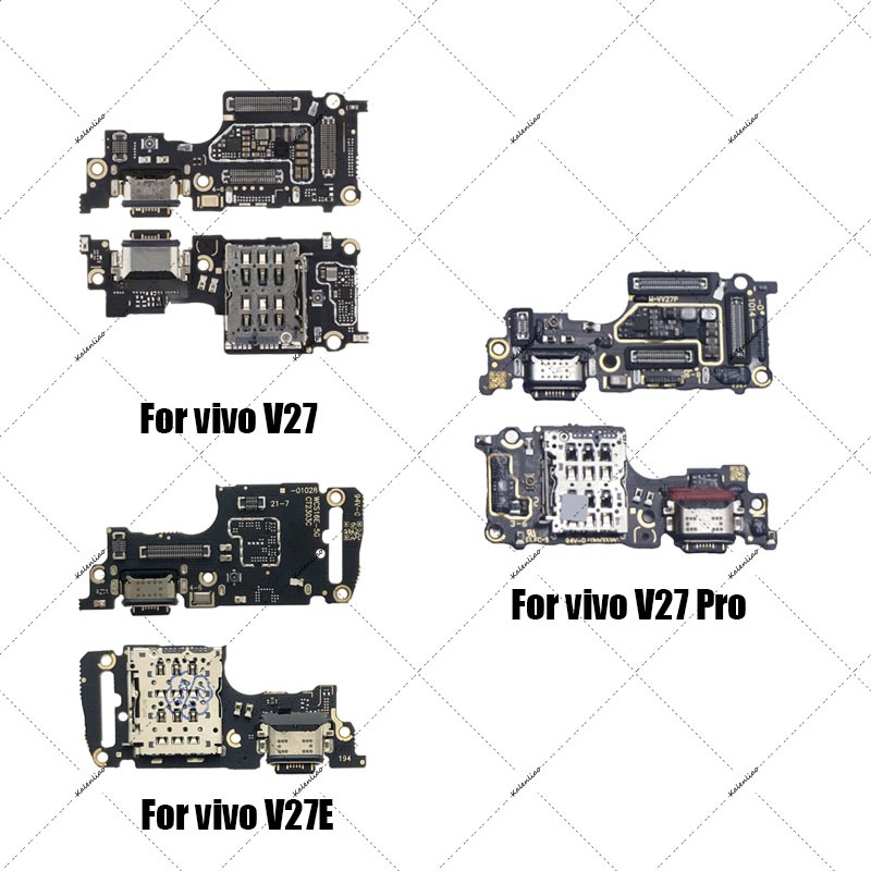 For vivo V27 V27E V27 Pro Charging Board Flex Cable USB Charger Port ...