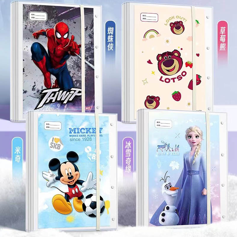 Frozen A3 Test Paper Collection Book Folder Transparent Insert Multi ...