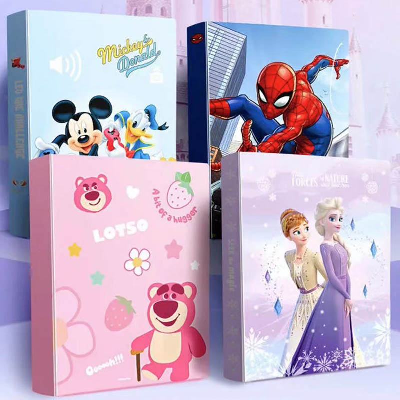 A a4 Information Book Elsa Cartoon Student Test Paper Insert Folder Bag ...