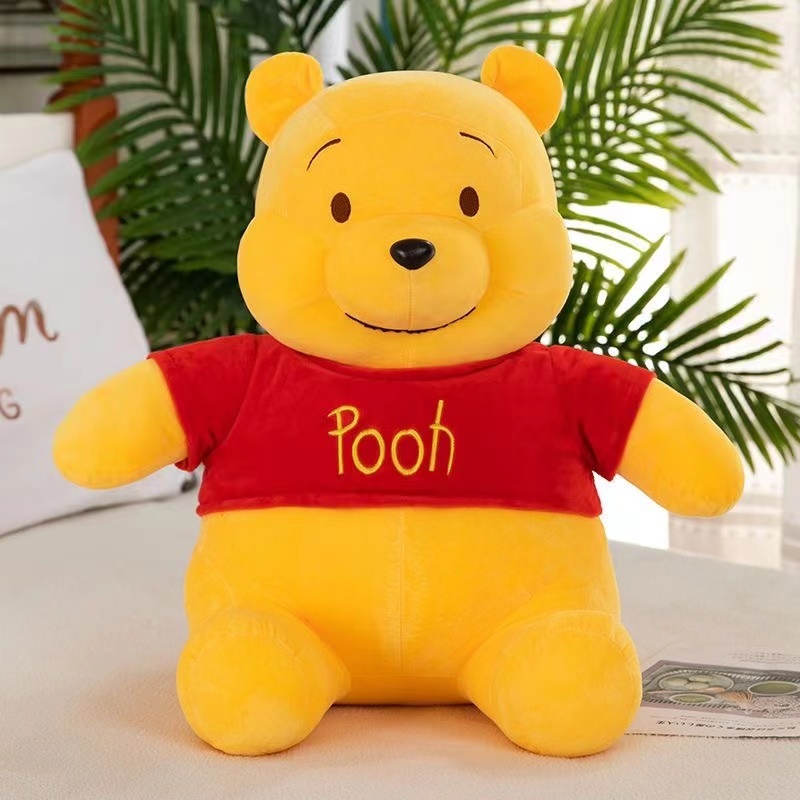 50CM Winnie the pooh bear stuffed toy cute winnie plushie doll kid ...