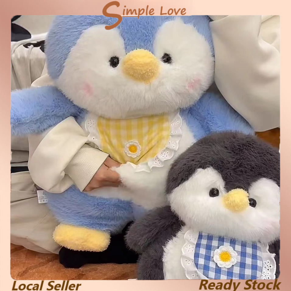 Cute Penguin plushie baby penguin stuffed toy doll kid birthday gift ...