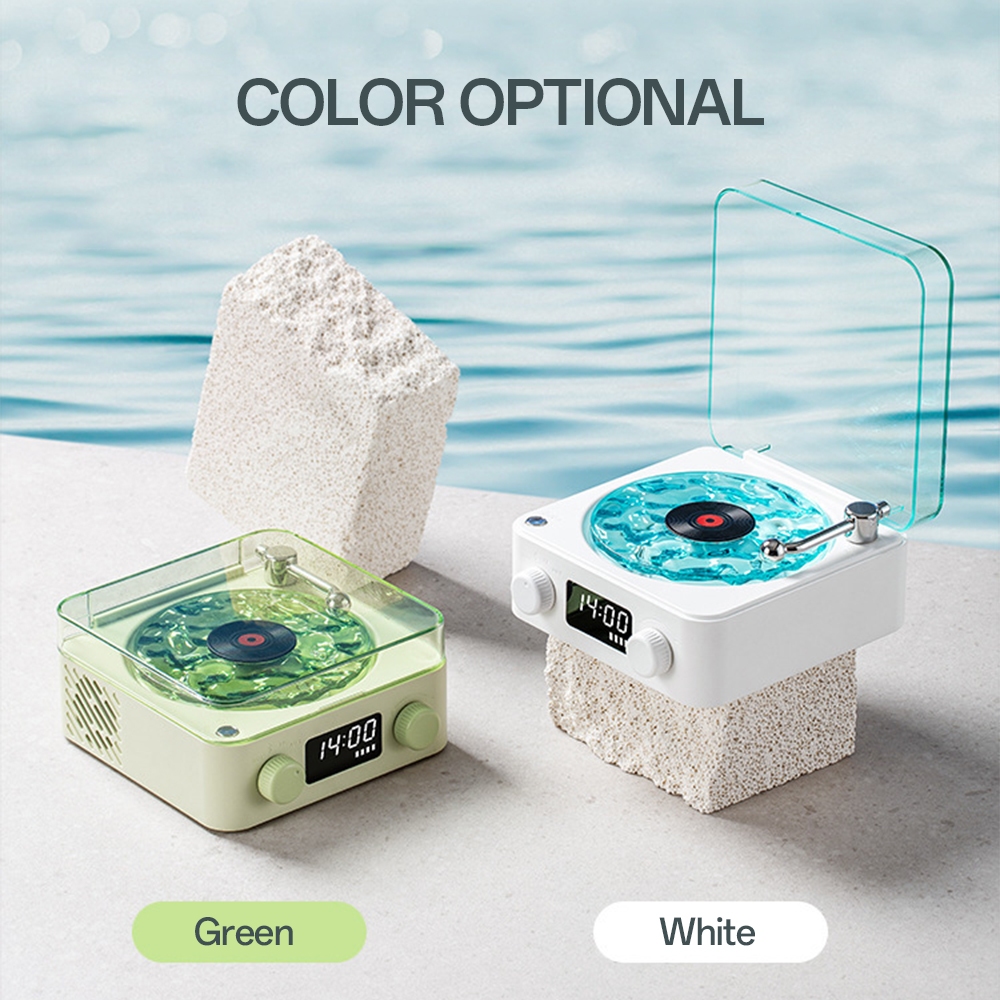 Ocean Wave Projector Player with Water Ripple Turntable Portable White ...