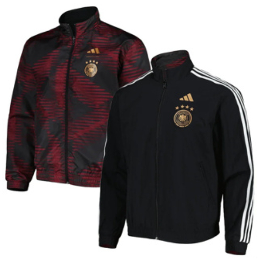 23-24 German football national team double-sided trench coat jacket ...