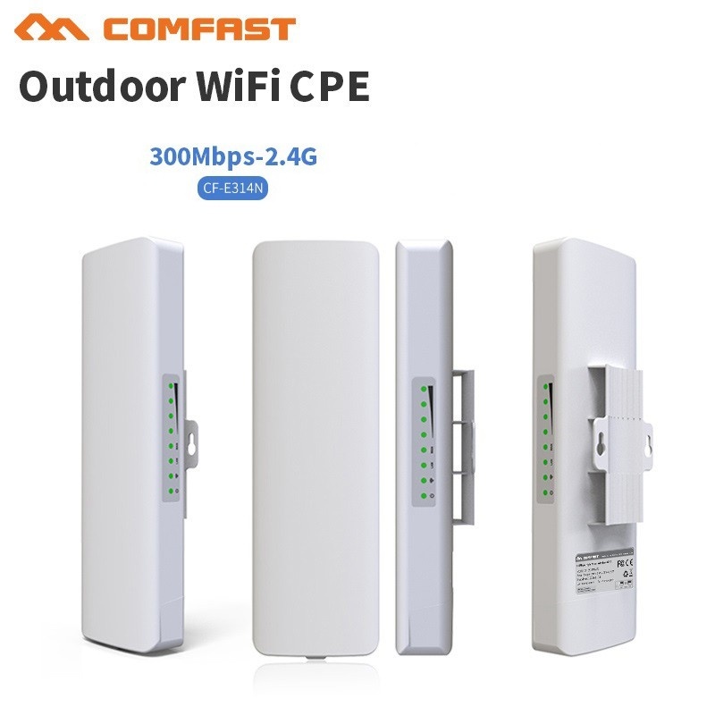 Comfast 14dBi WiFi Antenna Bridge Wireless CF-E314N 300Mbps 2.4Ghz 5KM ...