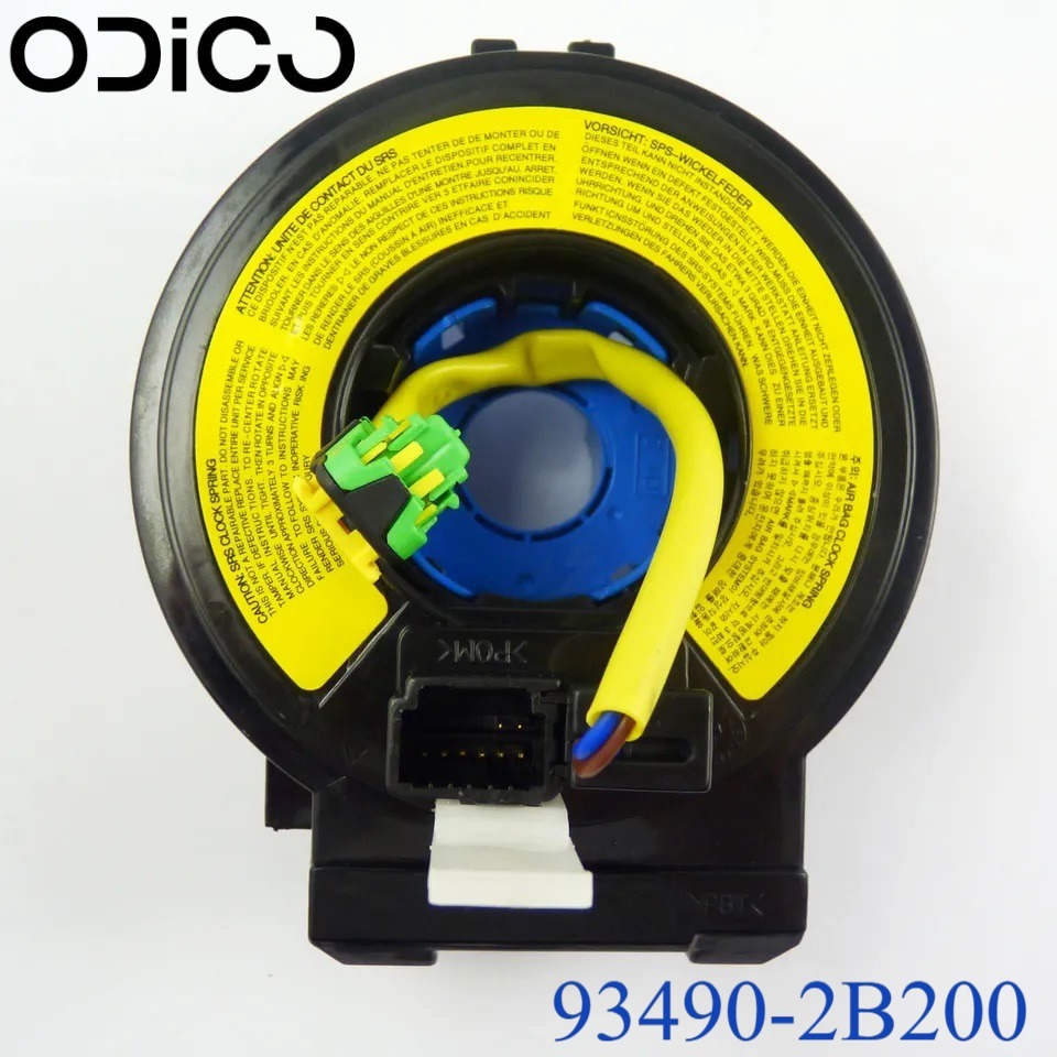 93490-2B200 Steering Wheel Clock Spring Contact Assy For Hyundai Santa ...
