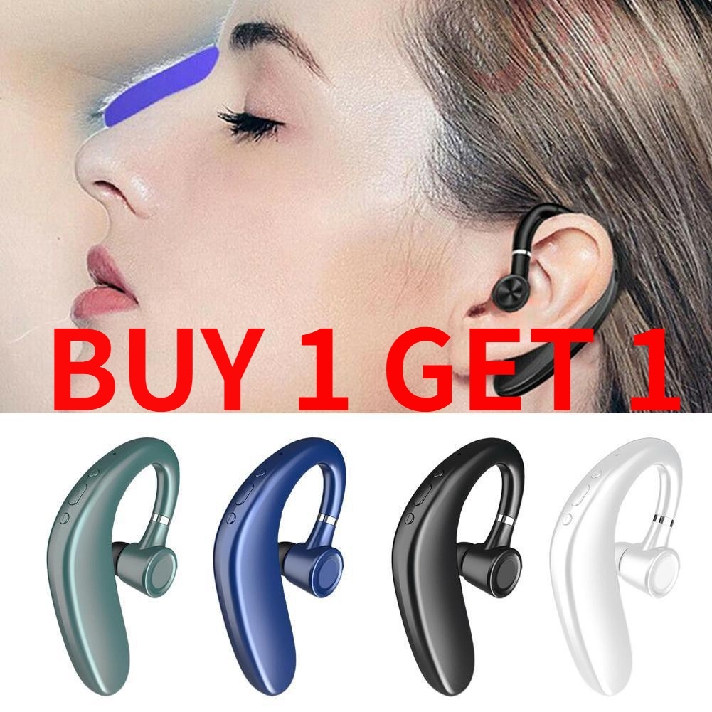 (Buy 1 Take 1) S109 Bluetooth Earphones Headphones Handsfree Earloop ...