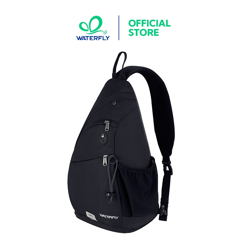 WATERFLY Unisex Sling Bag: Water-resistant Lightweight Backpack, Carry ...