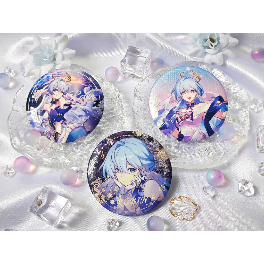 Honkai:Star Rail Robin Peripheral 58MM Gorgeous Double Flash Reflective ...