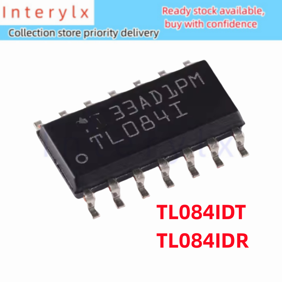 1pcs/lot Original Genuine Patch TL084IDR TL084IDT TL084 SOIC-14 Four ...