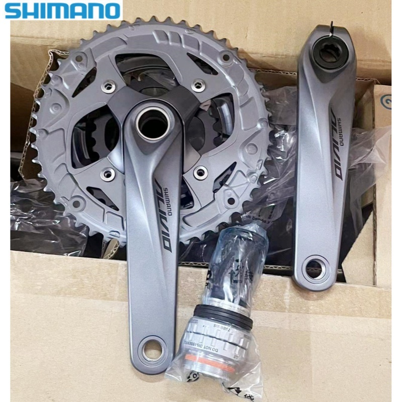 Shimano Alivio M4060 T4060 48-36-26T MTB Mountain Bike 3×9 Speed Crankset 170 mm HollowTech SM ...