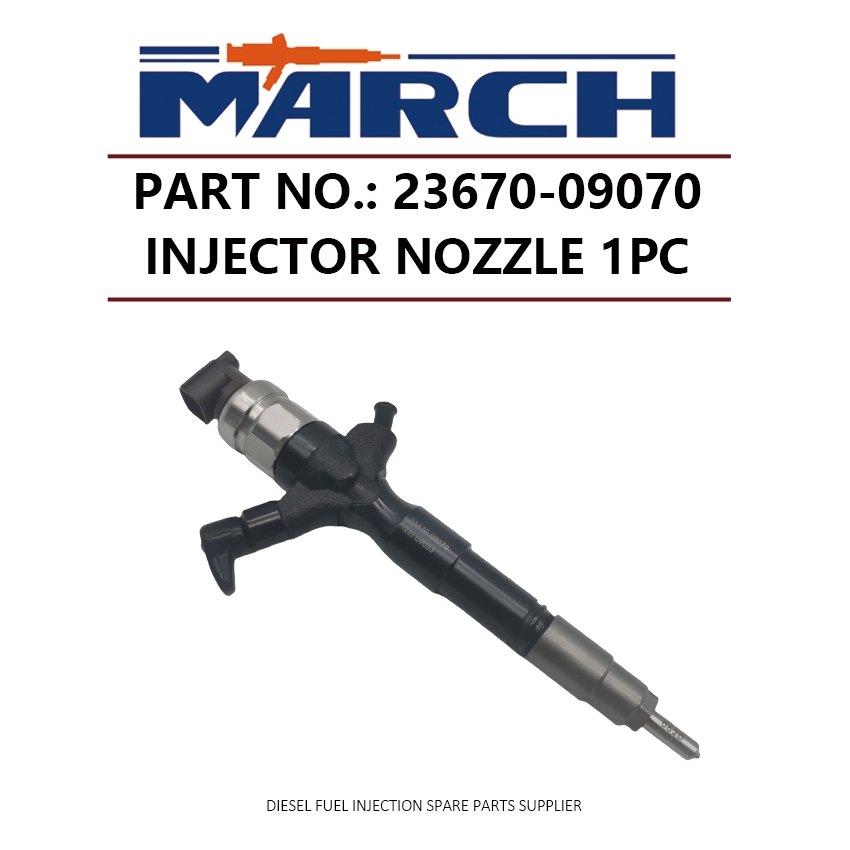 Common Rail Injector 23670-09070 Fuel Injector Assy 2367009070 For For ...