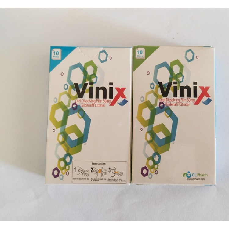 VINIX 50mg x 10ea ORAL DISSOLVING FILM Stamina VIRGX Plus Full Power ...