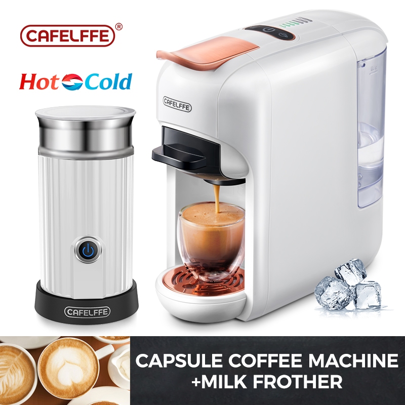 Cafelffe Multiple Capsule Coffee Machine Hot/Cold Espresso Machine ...
