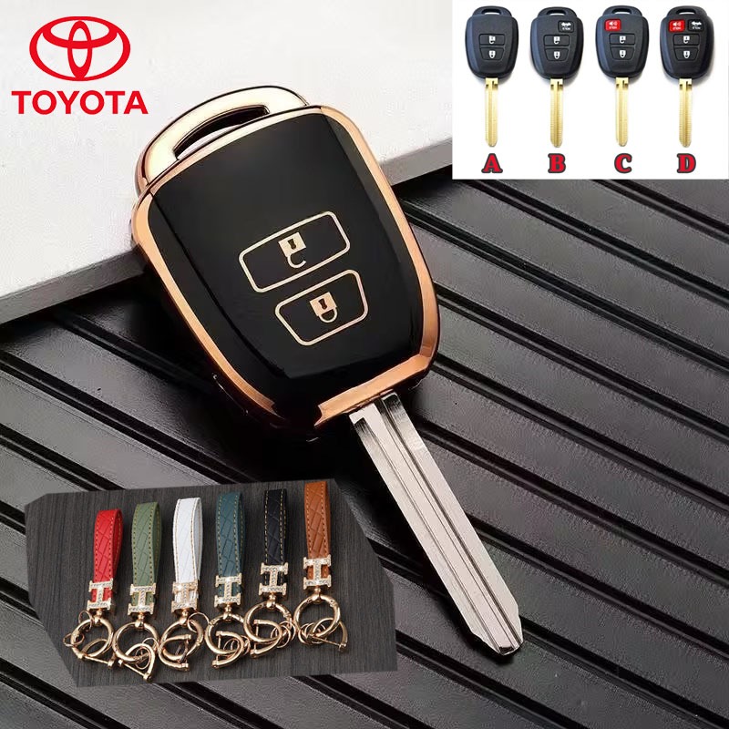 Toyota Yaris Vios Ativ Commuter car key case Toyota smart car key chain ...
