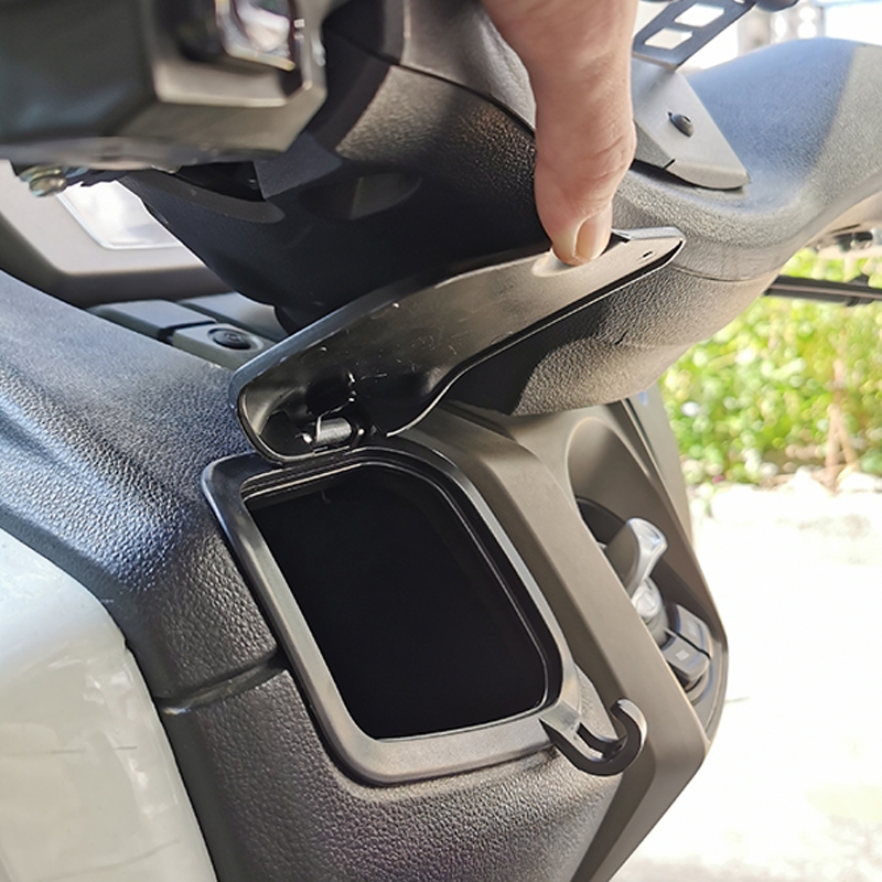For Yamaha Nmax Waterproof Cap Pocket Cover ABS UPGRADE Side Pocket ...