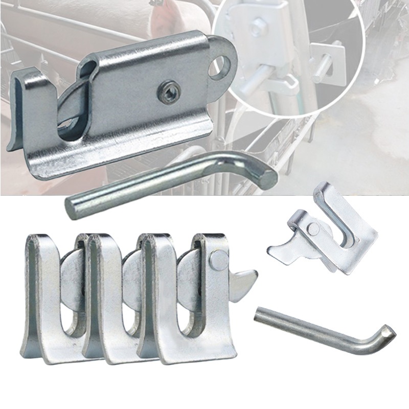 Galvanized automatic Pig cage door lock Pig cage switch for Pig pens ...