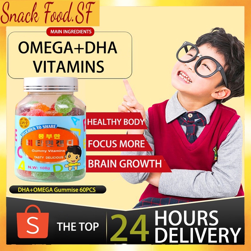 Kids Daily Multivitamin Gummies – Vitamins A, C, D, B6, B12 and more to ...