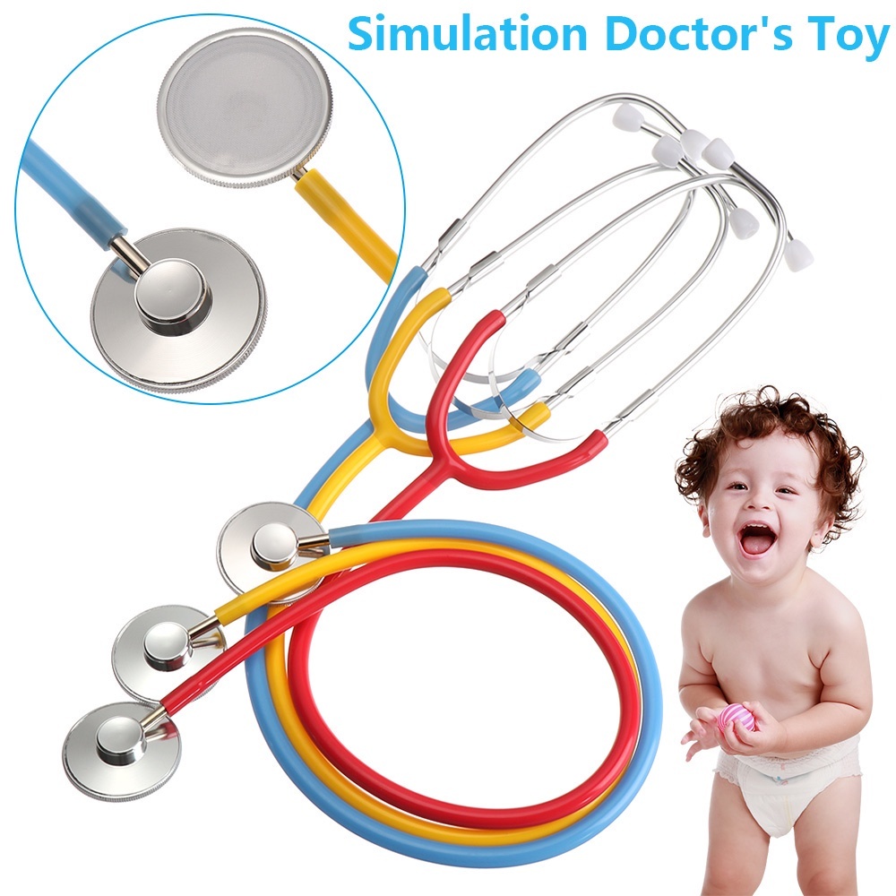Stethoscope Double Sided Head for Kids Toy Game Doctor Nurse Vet ...