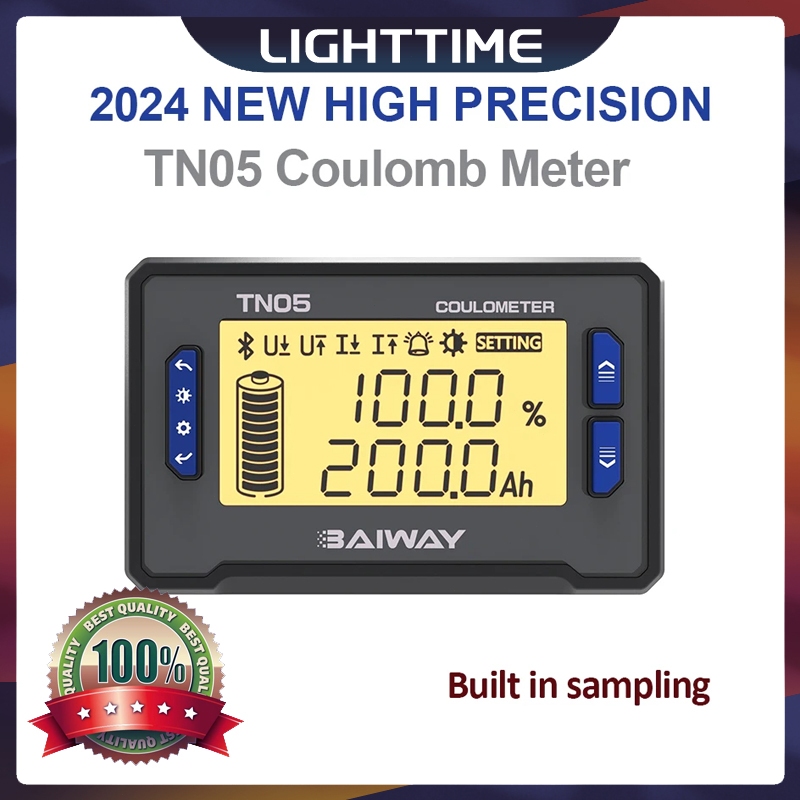 TN05 High Precision Battery Tester Built In Sampling Coulomb Meter 8 ...
