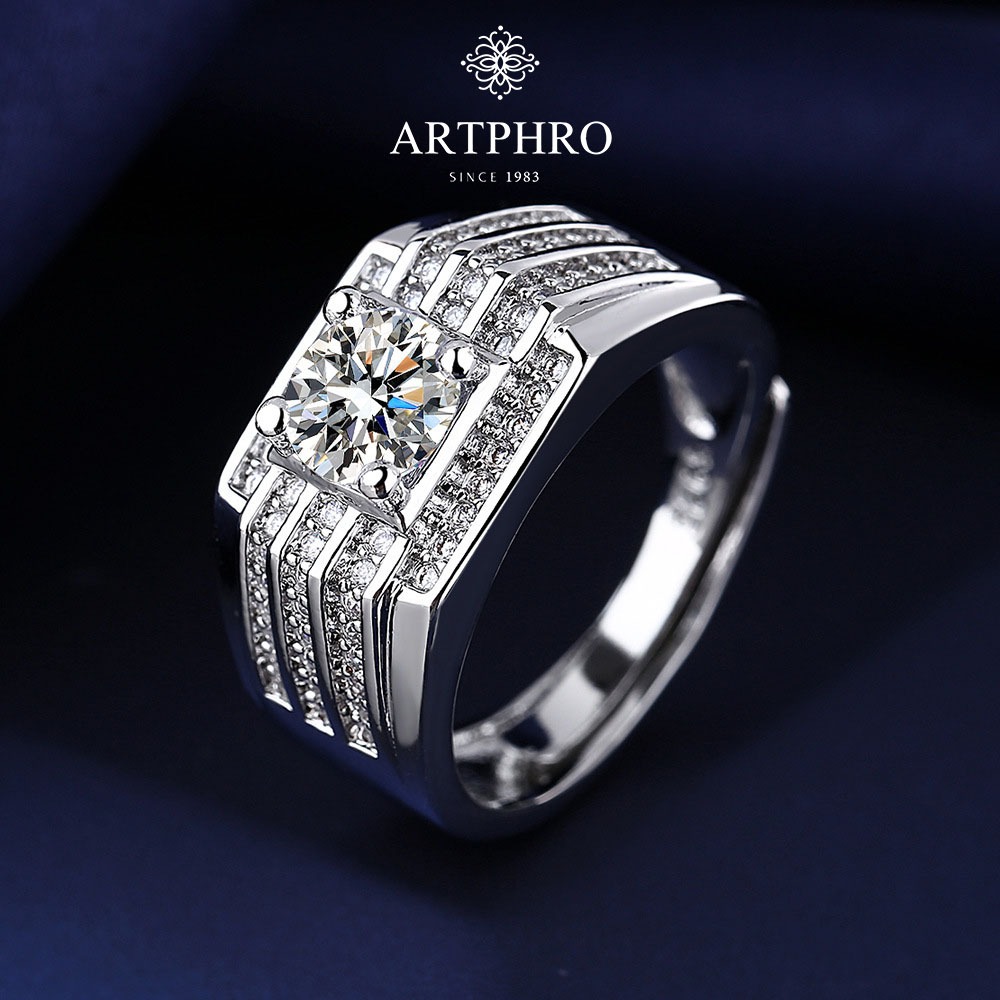 ARTPHRO Adjustable Men's Ring, Trendy and Stylish Wedding Ring for Men ...