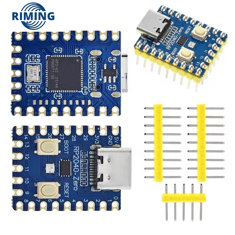 Tzt For Raspberry Pi Rp2040 Zero Microcontroller Development Board Pico Motherboard Dual Core 