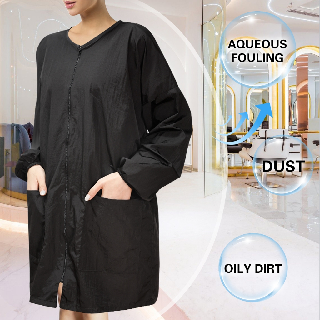 In stock# Salon beauty salon work technician uniform waterproof and ...