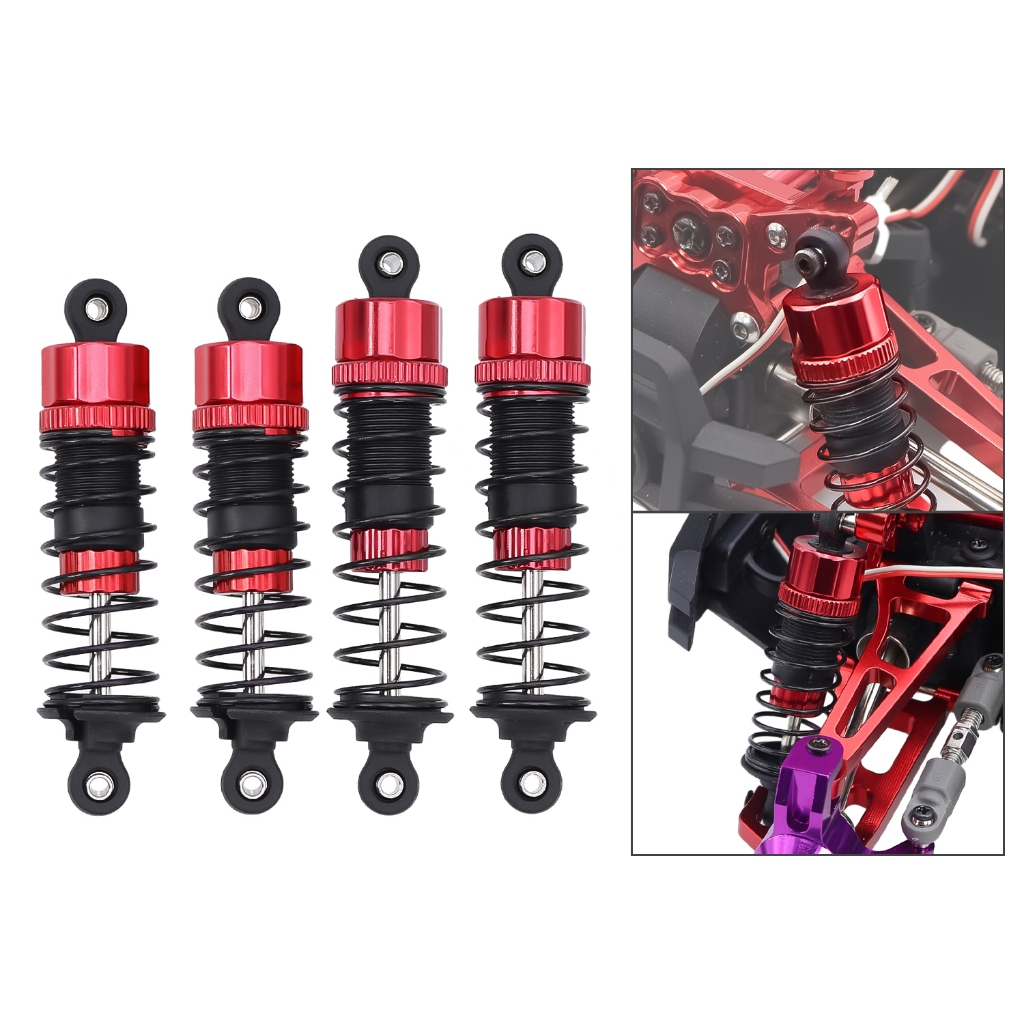 MJX Hyper Go 1/14 14210 14209 Metal Shock Absorbers Front Rear ...