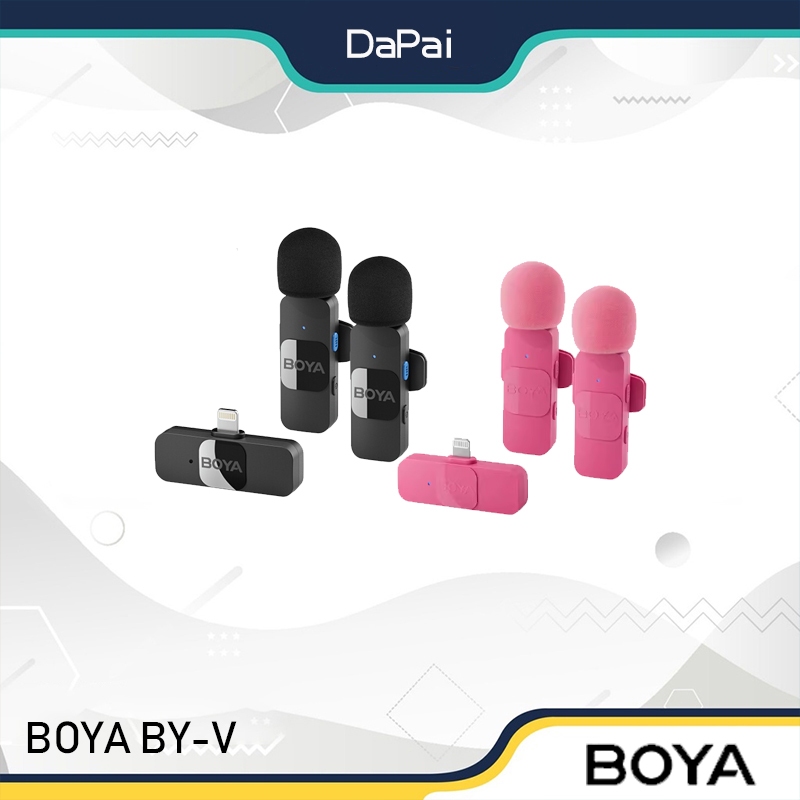BOYA BY-V Wireless Microphone Collar style Mobile Phone Collar style ...