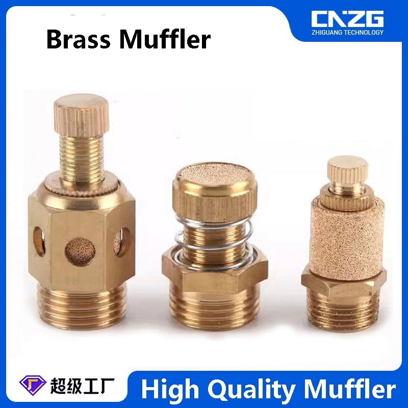 Spring / Hexagonal/Adjustable Metal Muffler Plastic Large Size ...