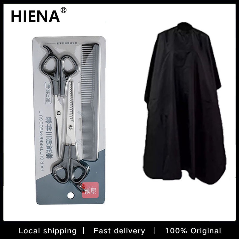 Professional Hair Cutting Set Hairdressing Barber Thinning Scissors ...